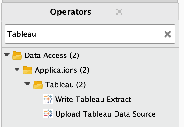 Using the Tableau Table Writer - Altair RapidMiner Documentation